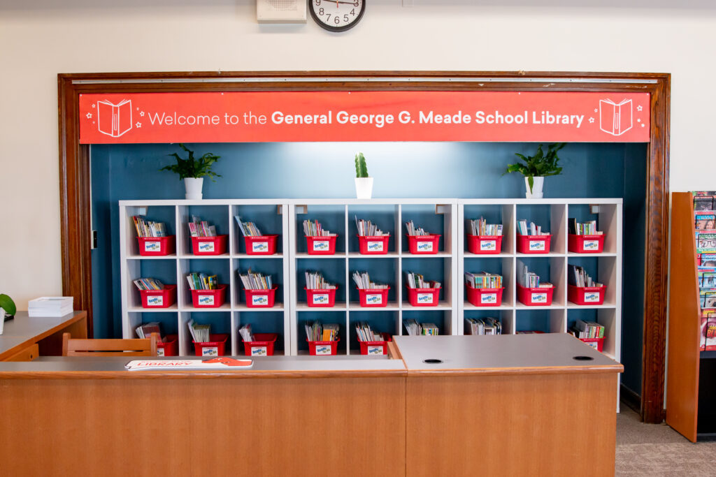 Meade School receives library transformation courtesy of Scholastic and ...